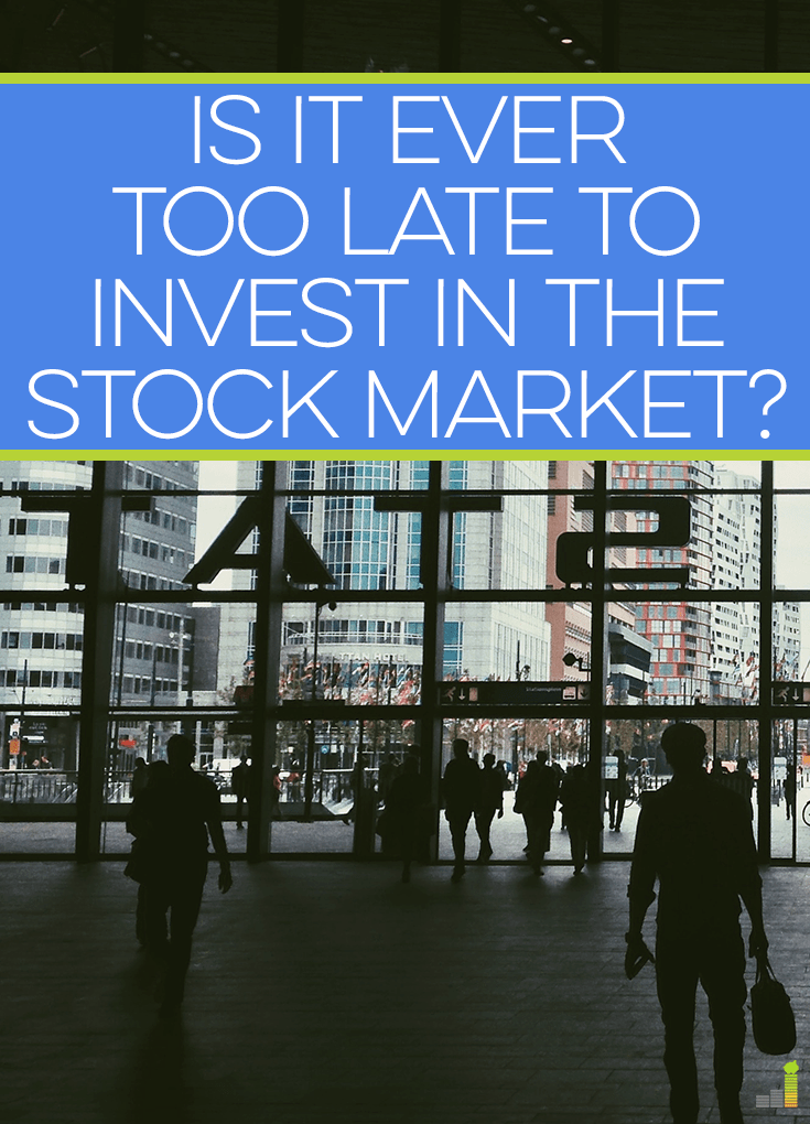 Is It Ever Too Late to Invest in the Stock Market? - Frugal Rules Is It Ever Too Late to Invest in the Stock Market? - Frugal Rules