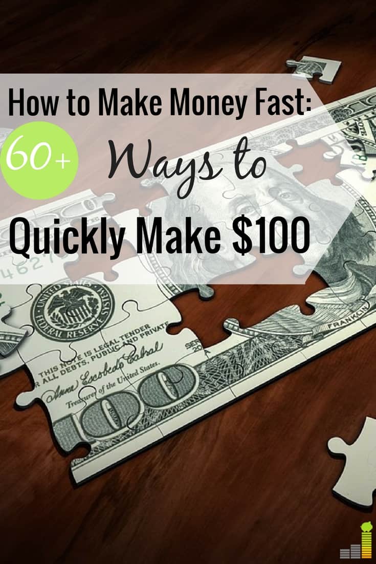 62 Simple Ways to Make $100 Fast - Frugal Rules 62 Simple Ways to Make $100 Fast - Frugal Rules